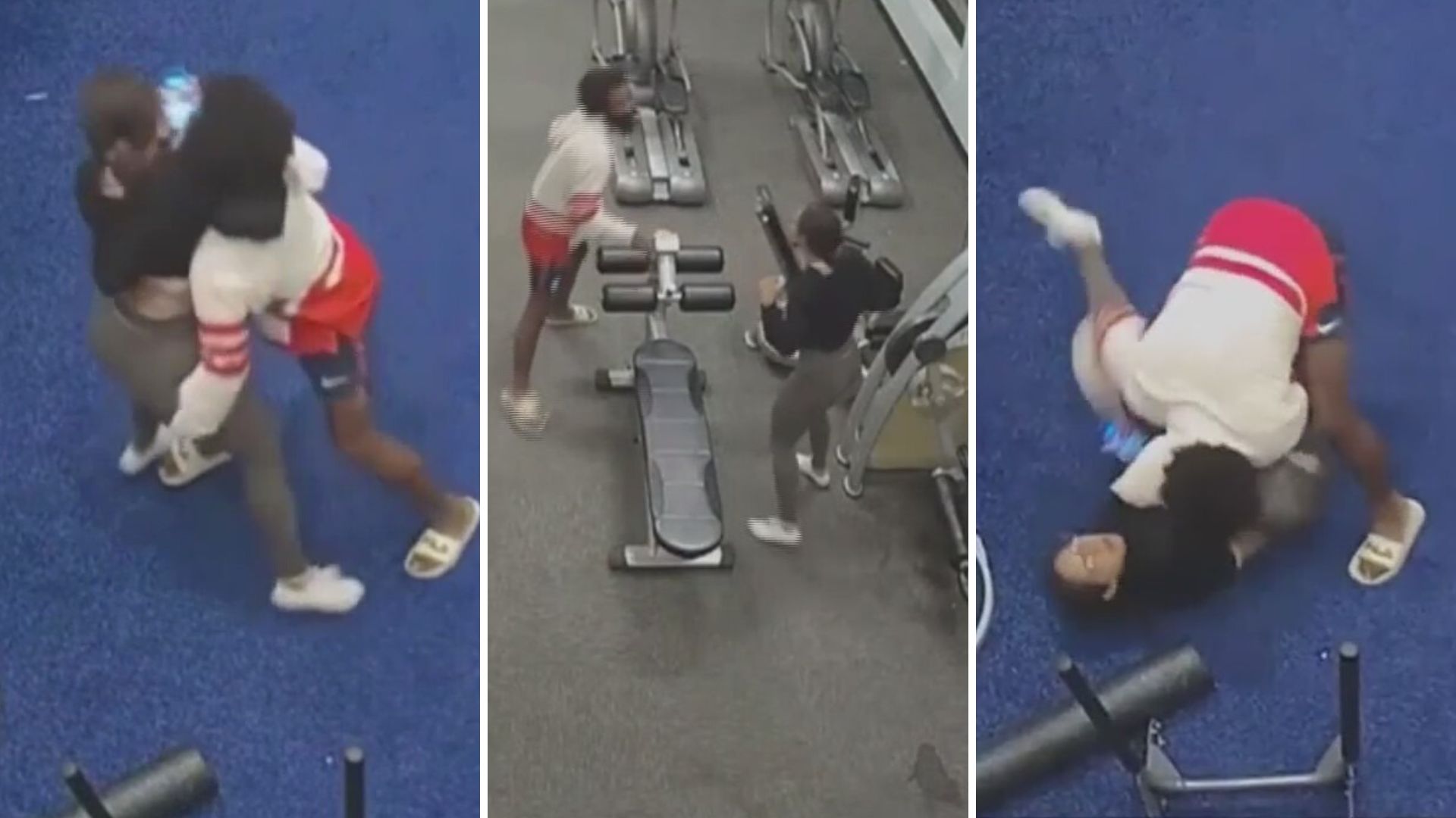Mujer Se Defiende De Un Hombre Que La Atacó Dentro De Un Gimnasio En Florida Para Abusar De Ella 