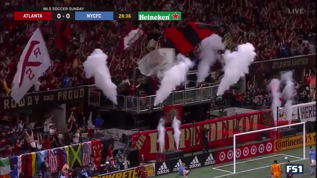 Explosión en Atlanta, tras gran jugada de Miguel Almirón y el gol de ...