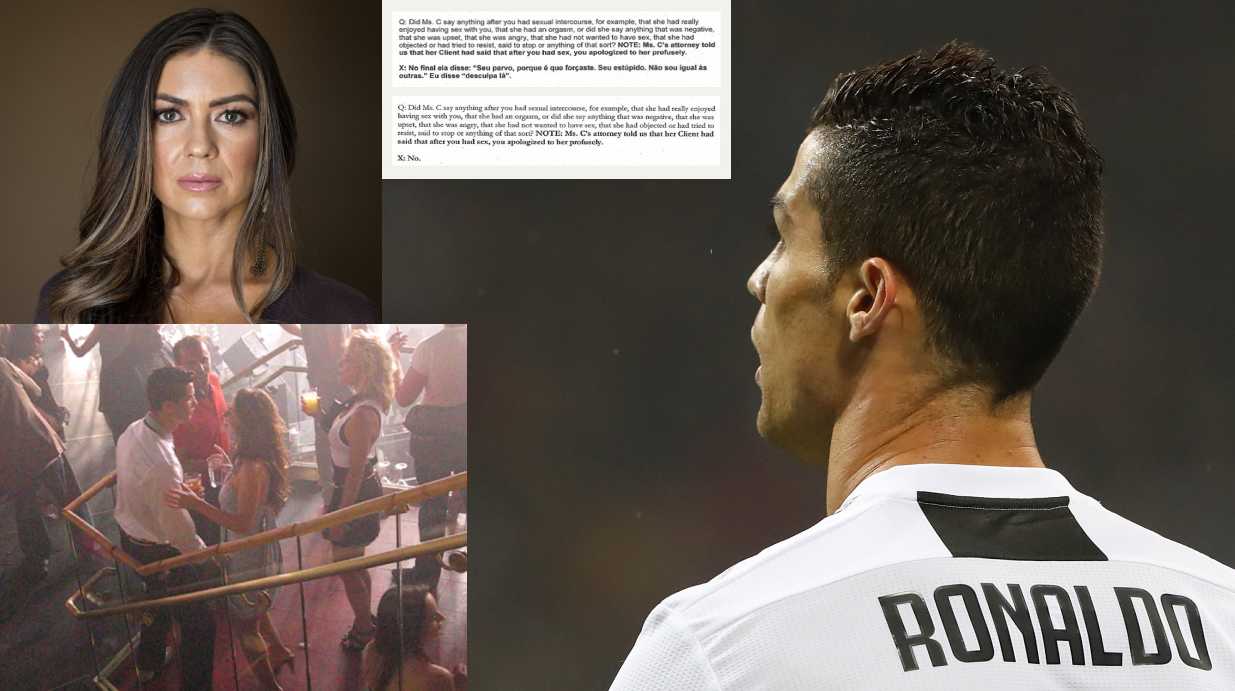 Cristiano Ronaldo y la prueba de la violación a Kathryn Mayorga que los ...