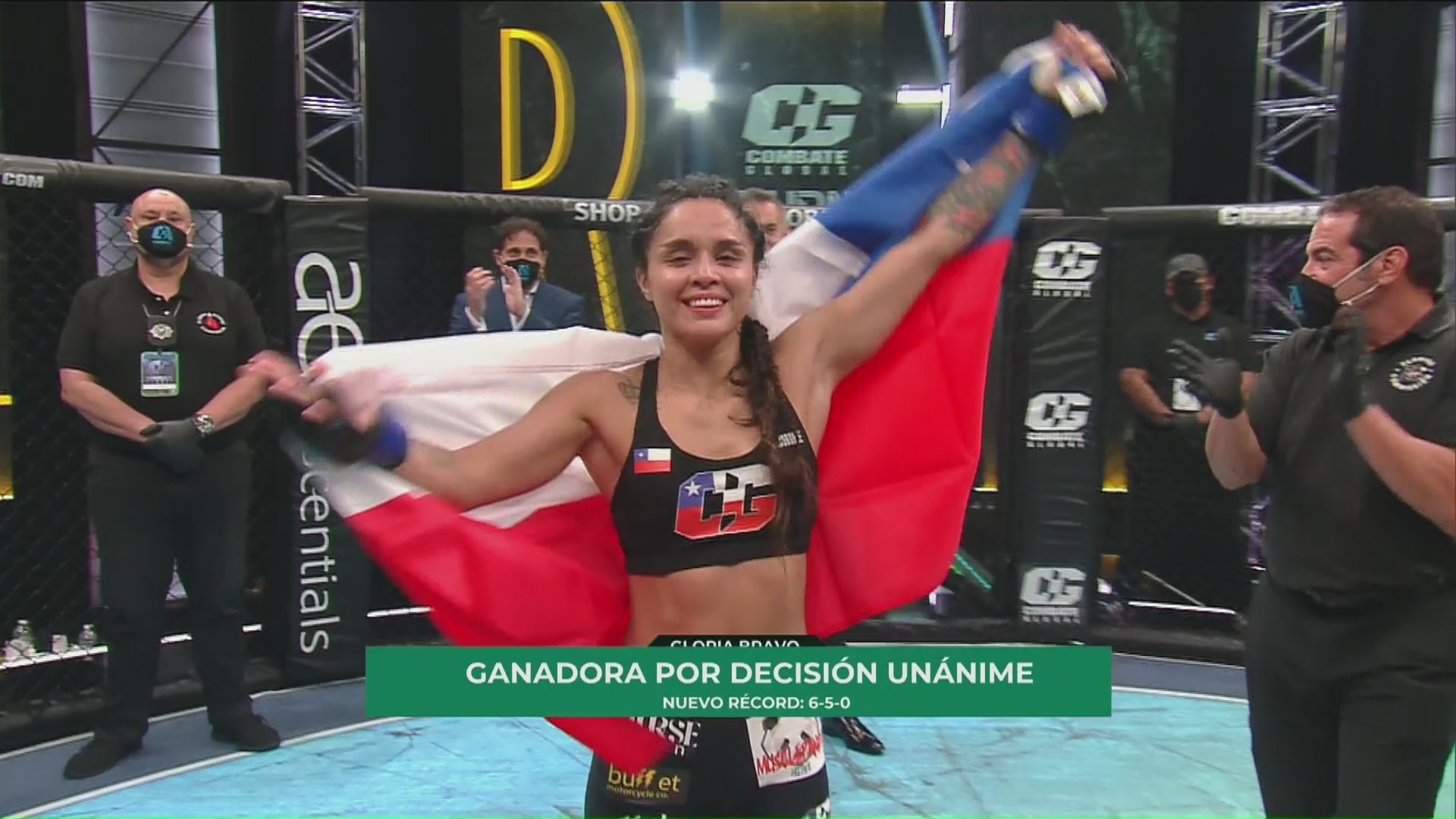 ¡No pudo con la 'Gloriosa'! Irlanda Galindo cae en Combate Global ...