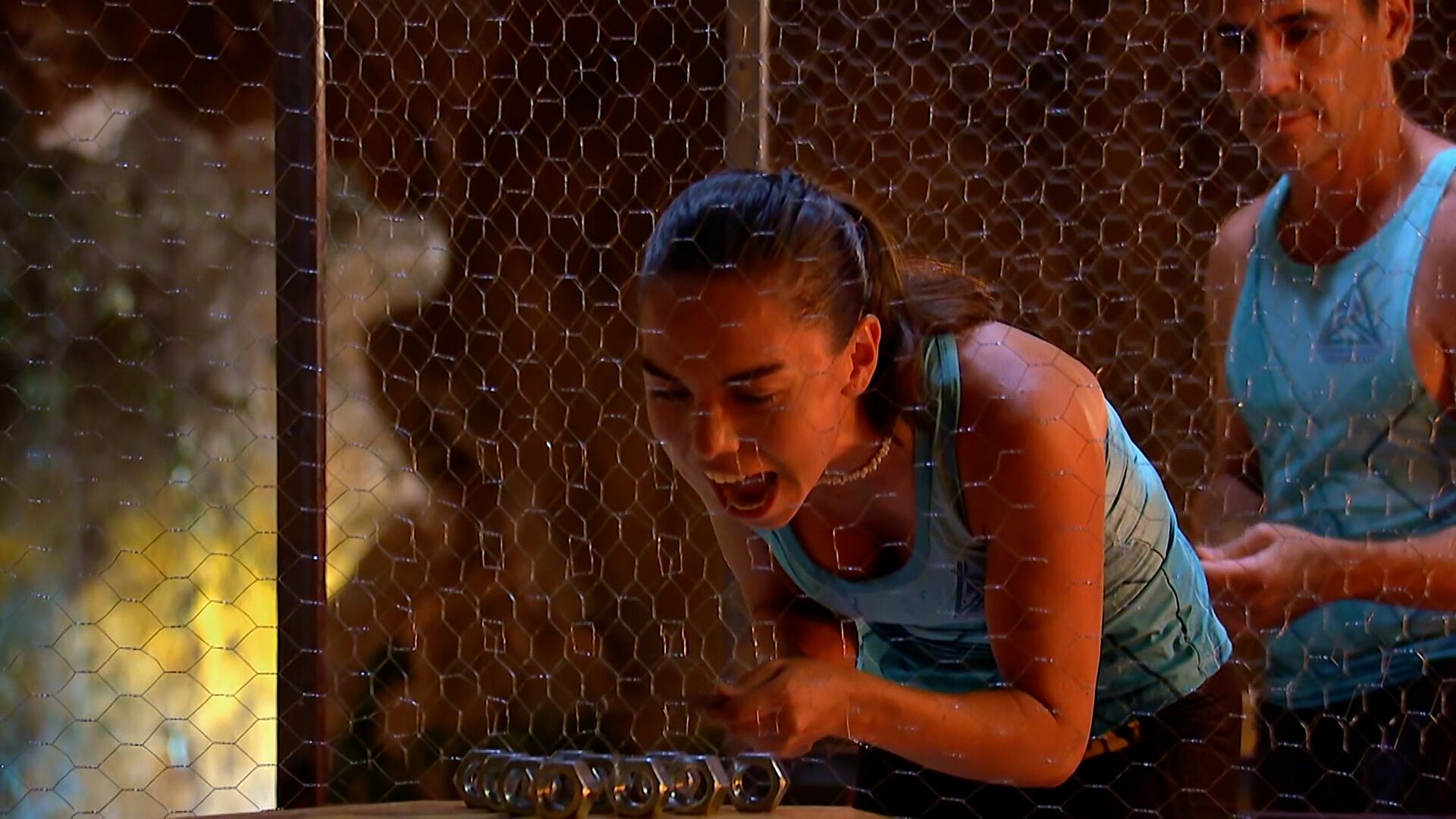 Ceci y Sergio pasaron la prueba de los toques en el Inframundo | Shows Reto 4 Elementos | Canal5