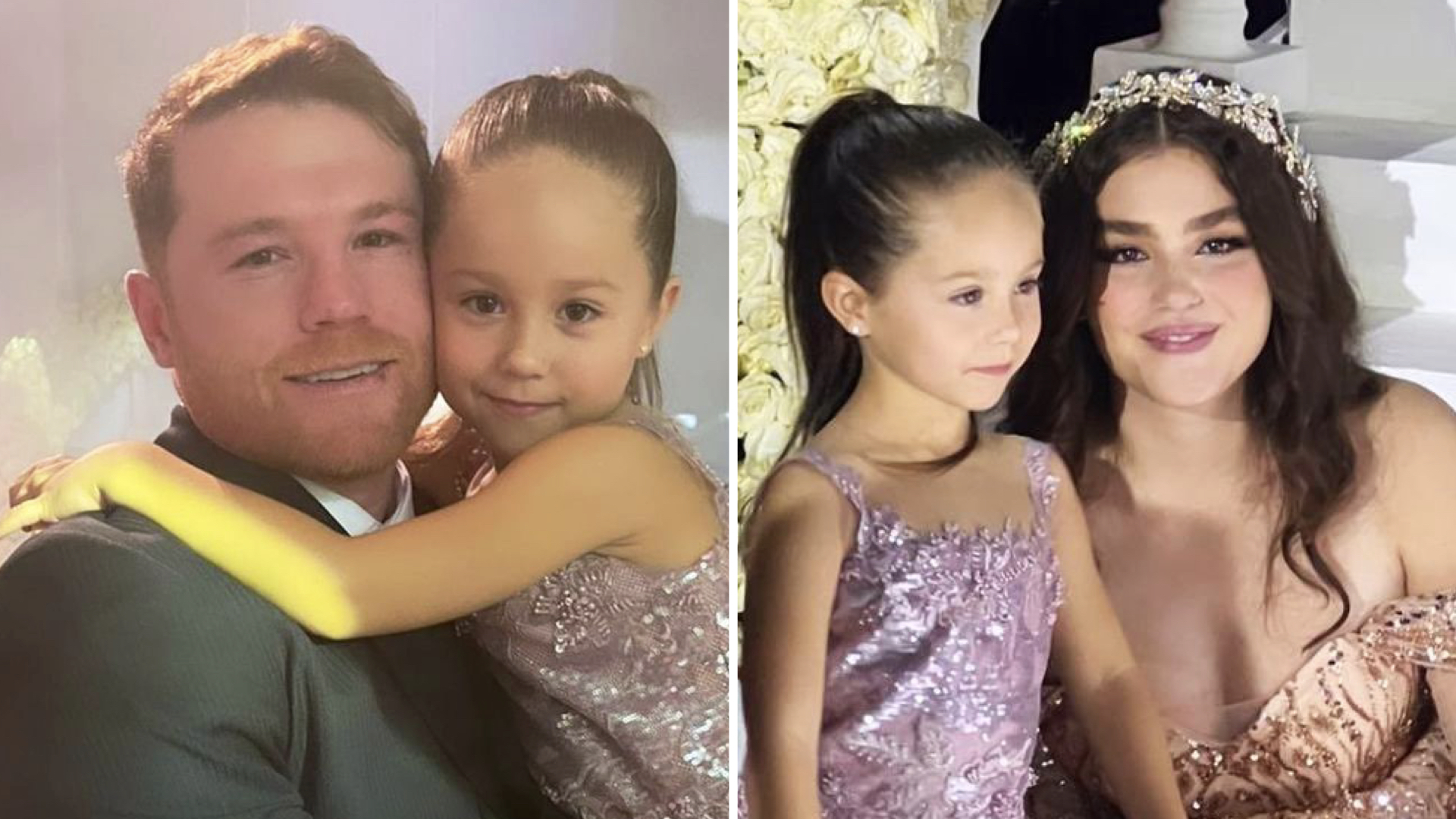La hija menor del ‘Canelo’ le roba el show a su hermana Emily: canta ...