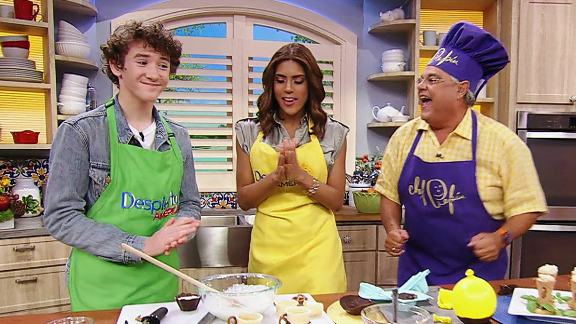 Art Parkinson le ayudó al Chef Pepín a endulzar nuestra mañana con ...