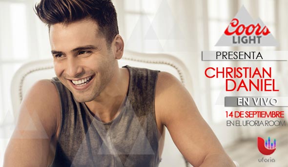 Conoce a Christian Daniel en el Coors Light-Uforia Green Room ...