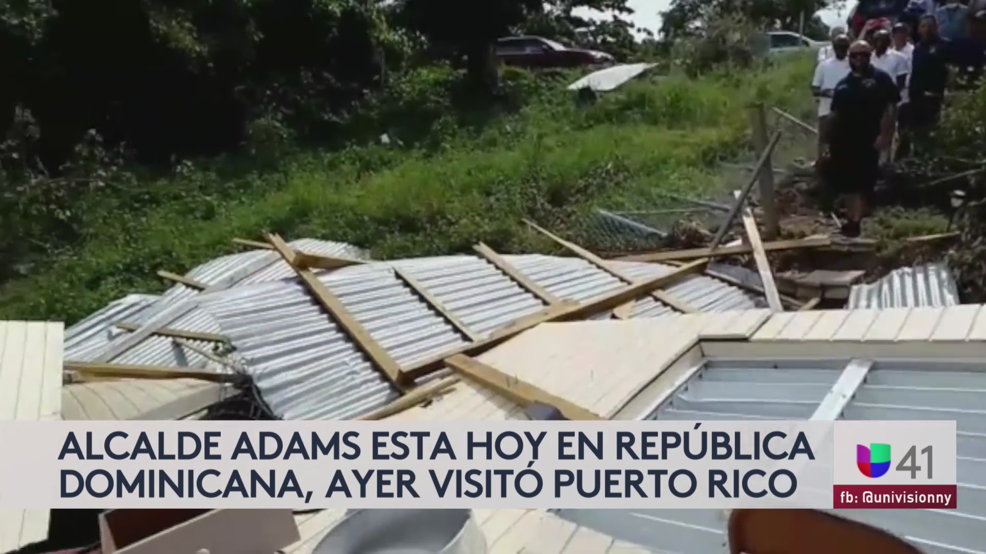 Acude Alcalde de NYC, Eric Adams, a Puerto Rico tras paso del huracán ...