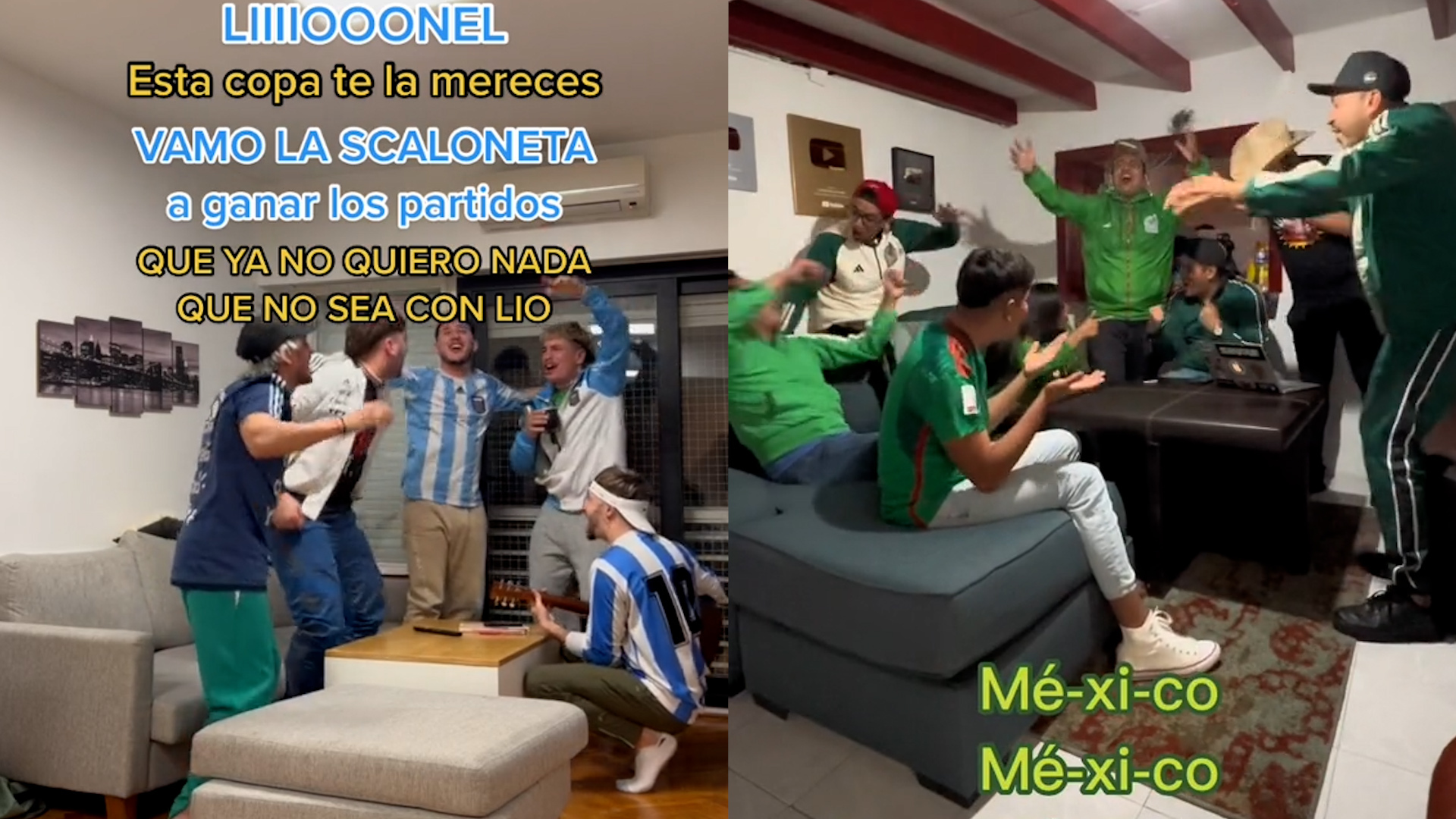 Mexicanos responden a porra argentina con video que se viraliza en ...
