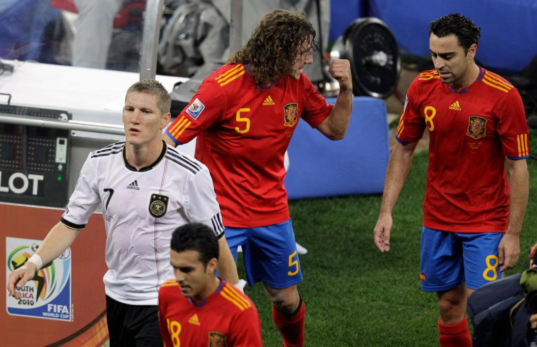 Fórmula culé: El secreto de Puyol y Xavi ante Alemania en 2010 ...