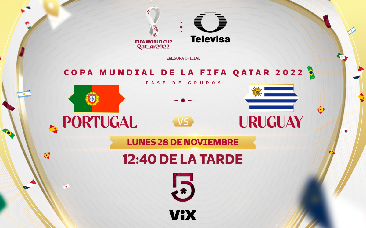 Portugal vs Uruguay: Horario y dónde ver el partido de Qatar 2022 ...