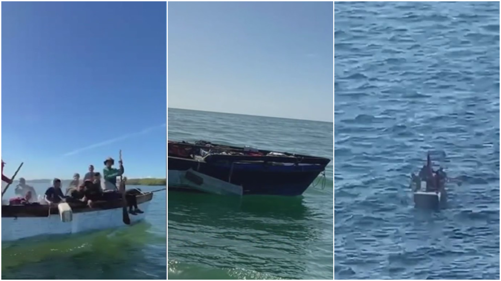 Llegan cientos de balseros cubanos a los Cayos de Florida el fin de ...