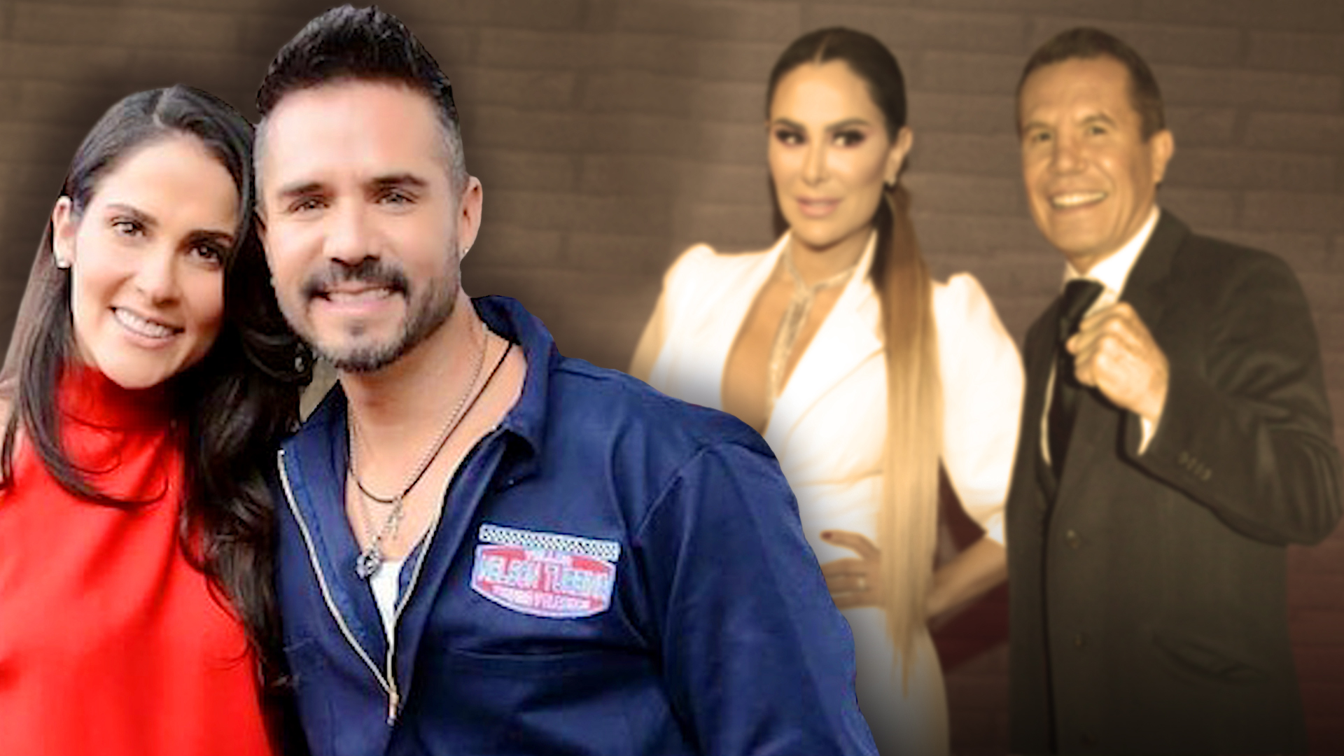 Uno tiene cara de Julio César Chávez y la otra quiere la de Ninel Conde ...