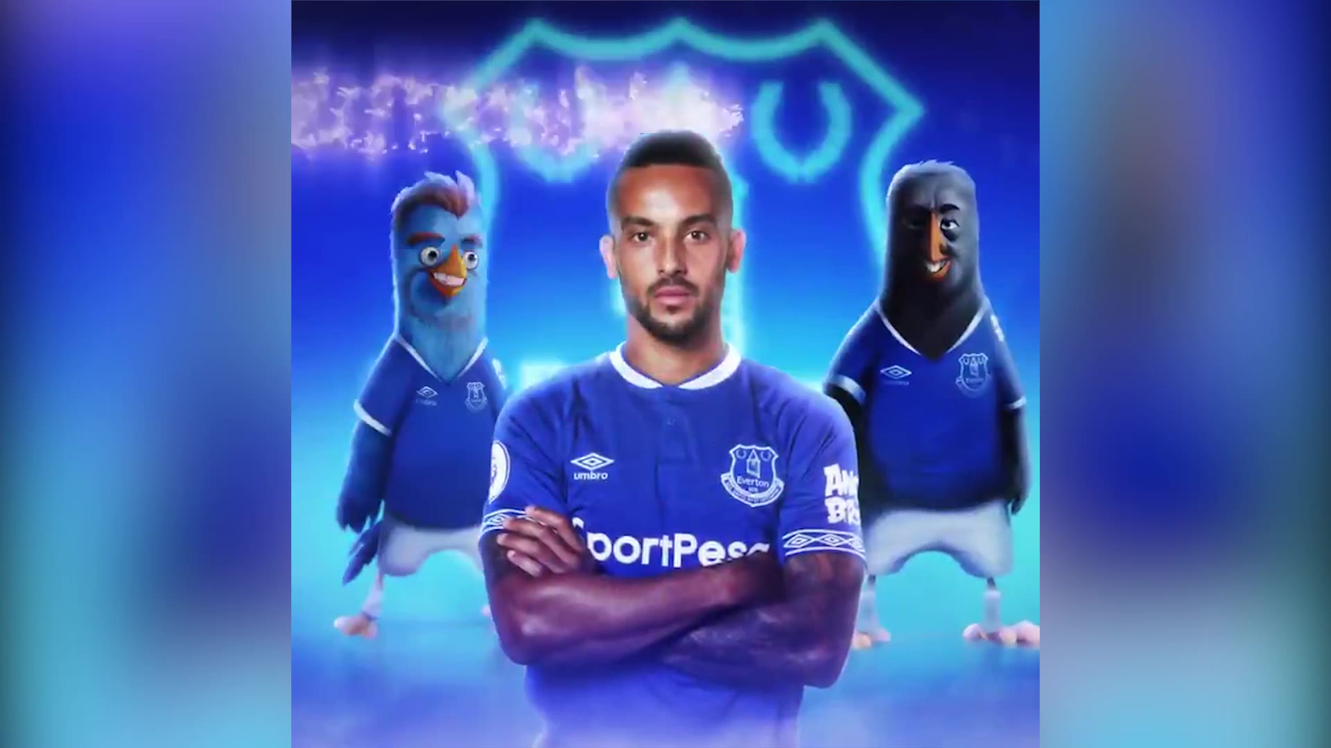 Everton convirtió a sus jugadores en Angry Birds y el resultado es ...