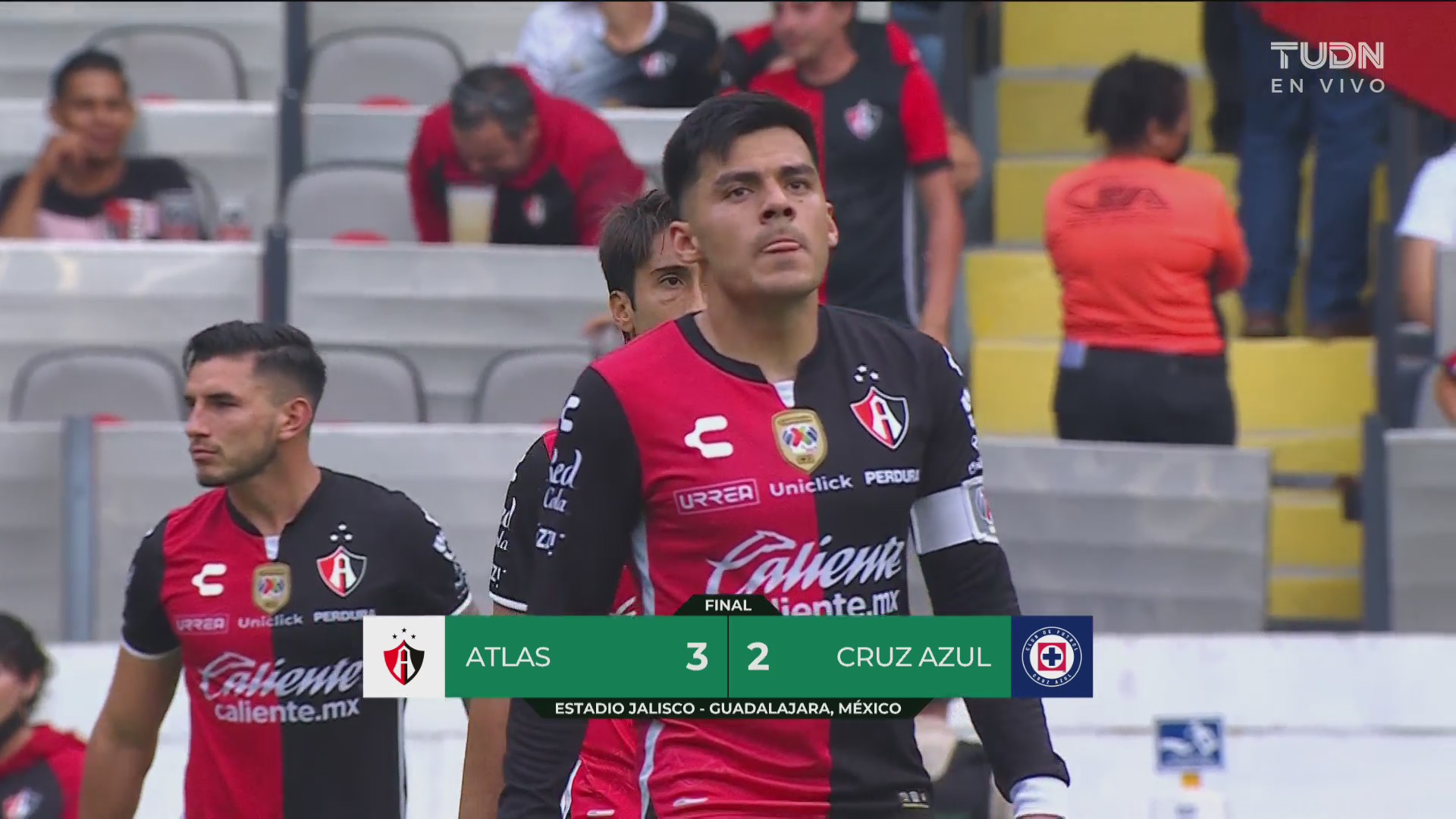 pitazo final Atlas vs Cruz Azul | Deportes Liga MX | TUDN Univision