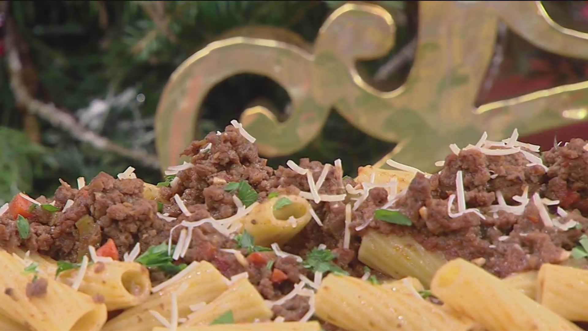 Receta de 'pasta de picadillo con tres carnes' (con un toque de vino ...