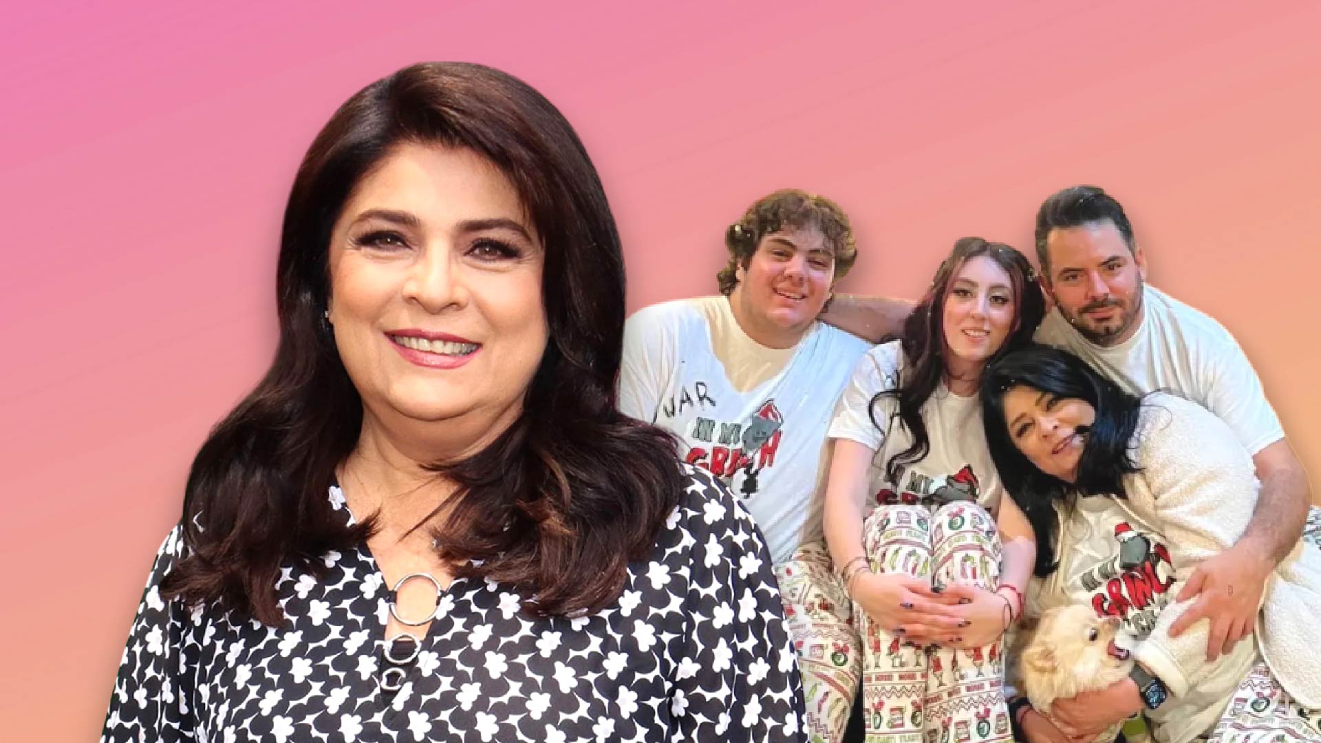 Ellos son los hijos de Victoria Ruffo a los que no conocías | Univision ...