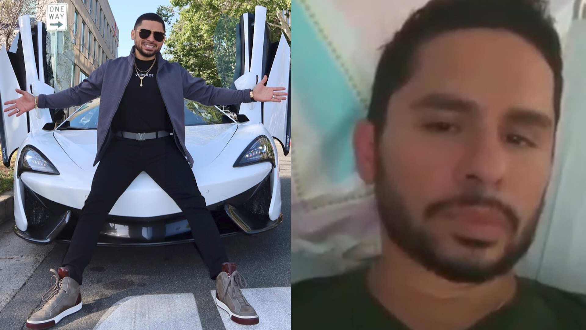 Con muy poca fuerza para hablar, Larry Hernández manda un mensaje a sus ...