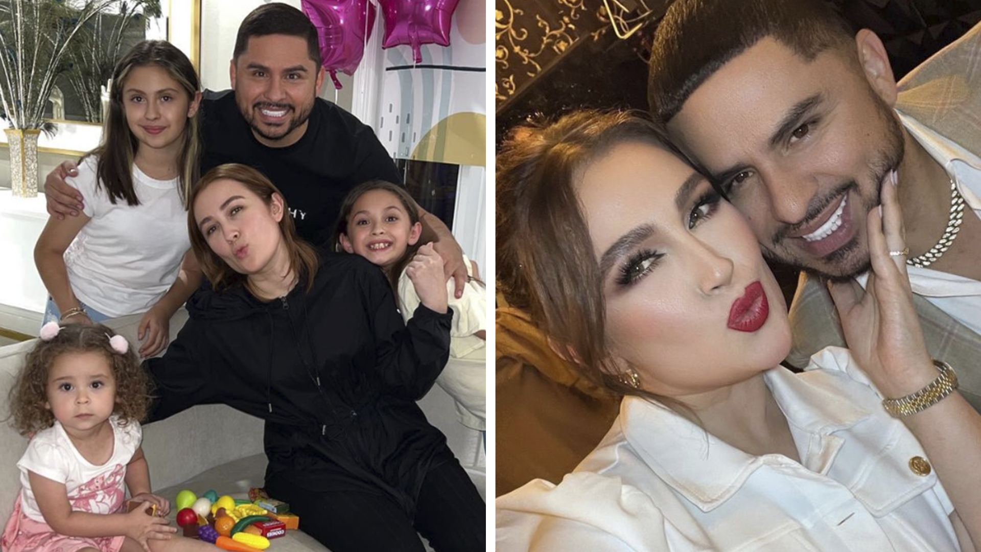 Larry Hernández muestra cómo va la recuperación de su esposa: “Parece ...