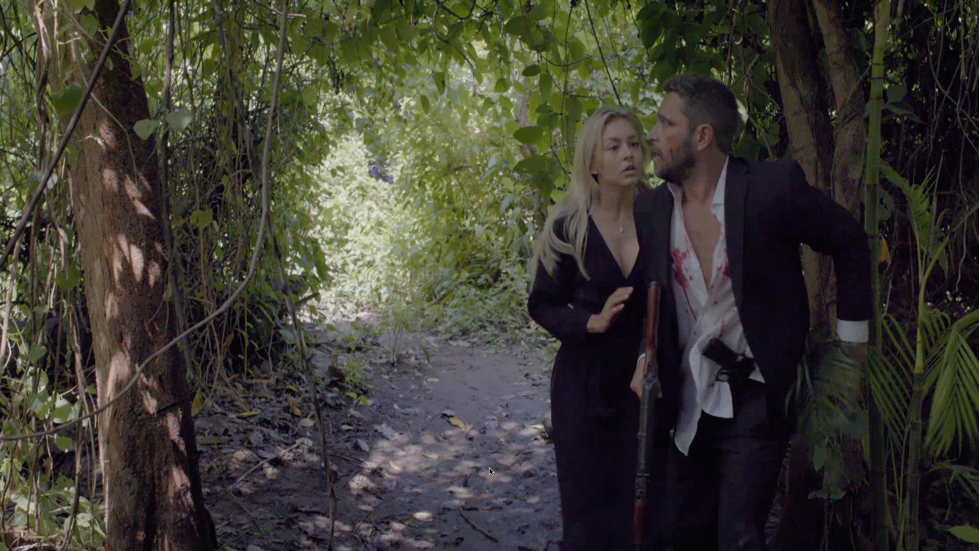 Así se grabó el escape de Lucía Borges | Shows Amar a muerte | Las ...