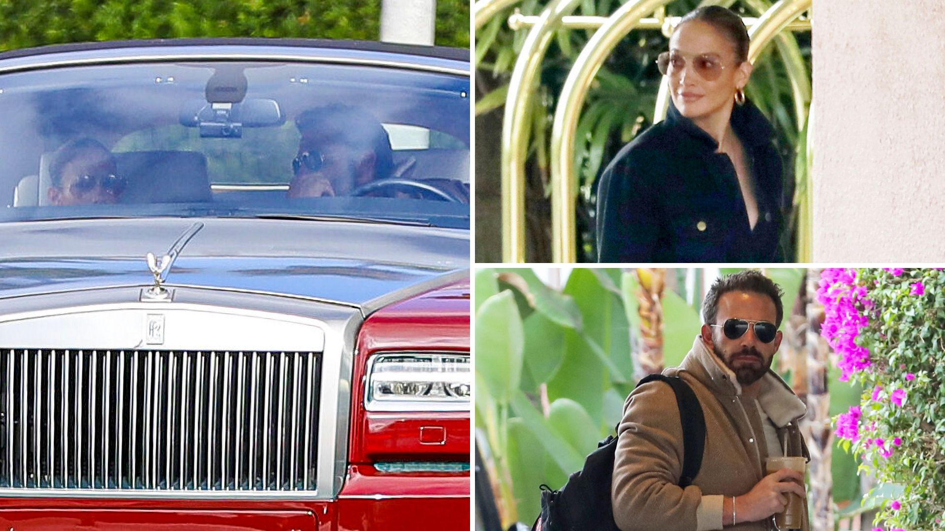 JLo y Ben Affleck: la cantante le prestó de nueva cuenta su Rolls Royce al actor para que le ...