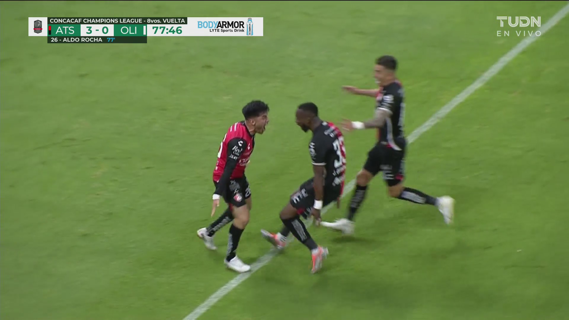 ¡Atlas logra el milagro! Aldo Rocha marca un golazo para el 3-0 ...