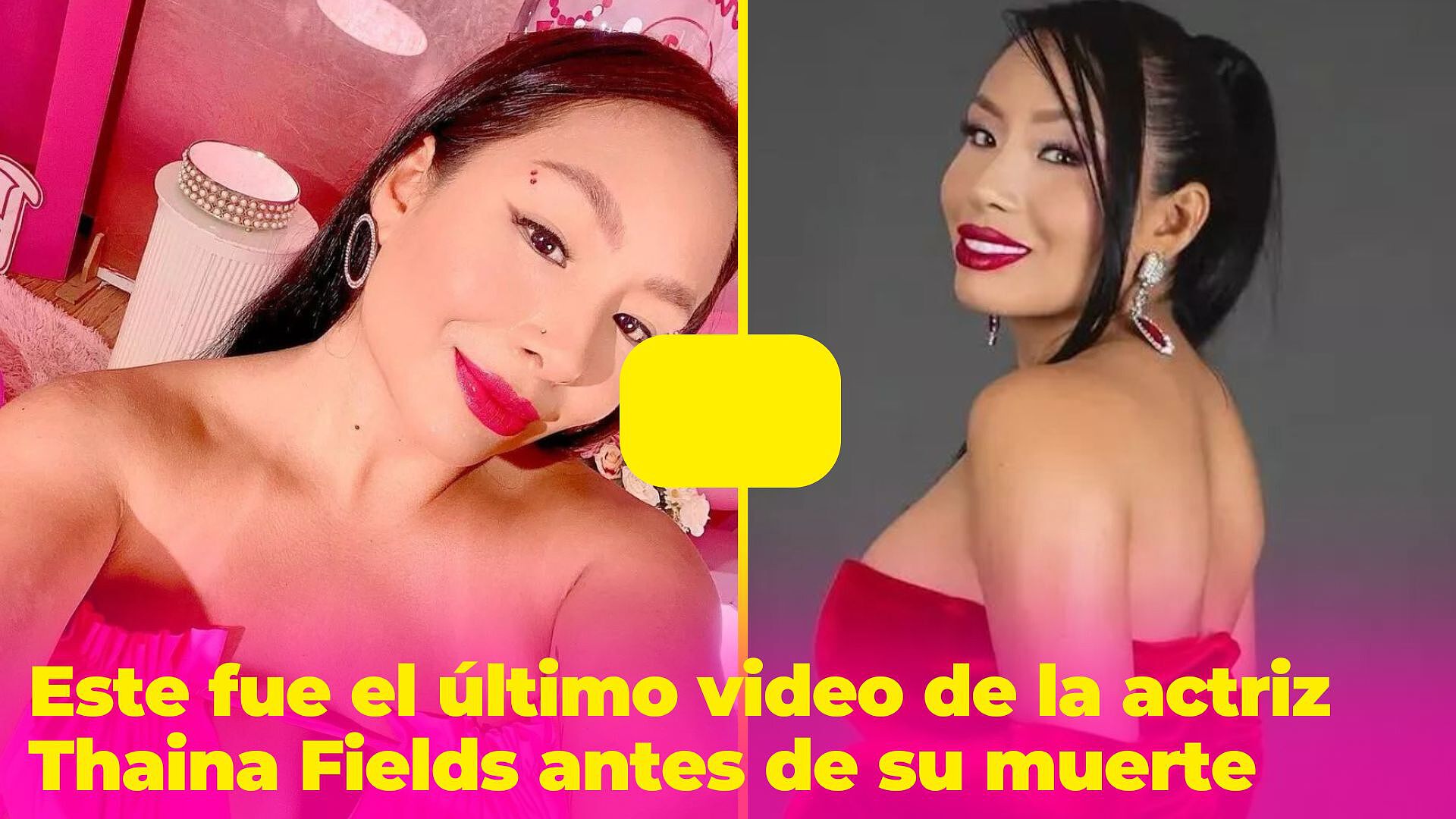 Muere actriz peruana en pleno Día de Reyes y con solo 24 años: el último video de Thaina Fields ...