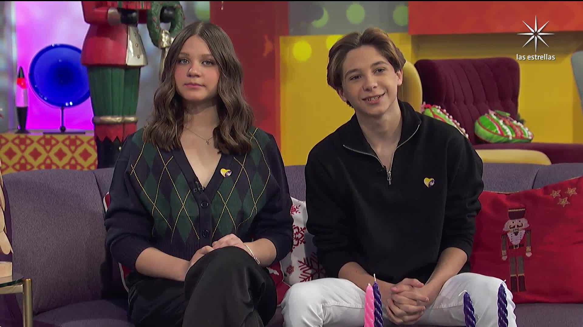 Camila Rivas y Tadeo Bonavides de ‘Una familia de diez’ revelan lo que ...