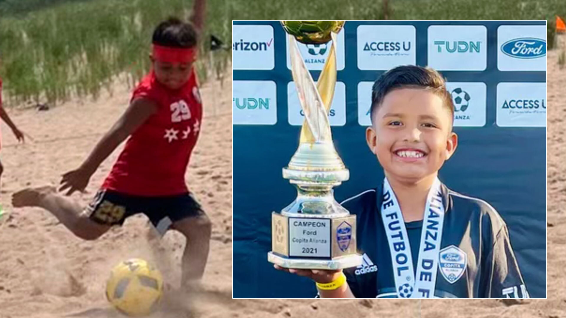 Gio Leon, un niño de 7 años, sale a buscar su pelota y muere ...