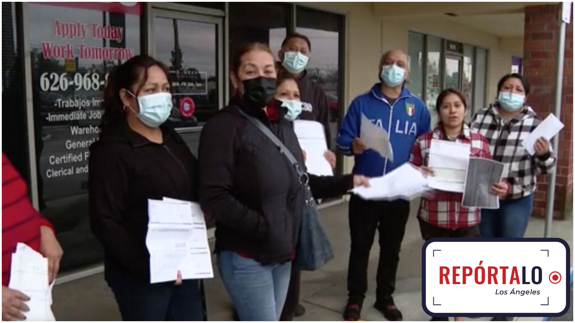 Trabajadores hispanos aseguran que la agencia Kamran Staffing no les responde por pagos ...