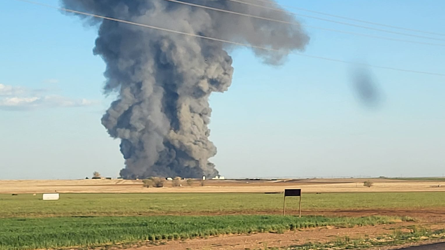 La explosión que causó la mayor matanza de vacas en Texas desde que ...