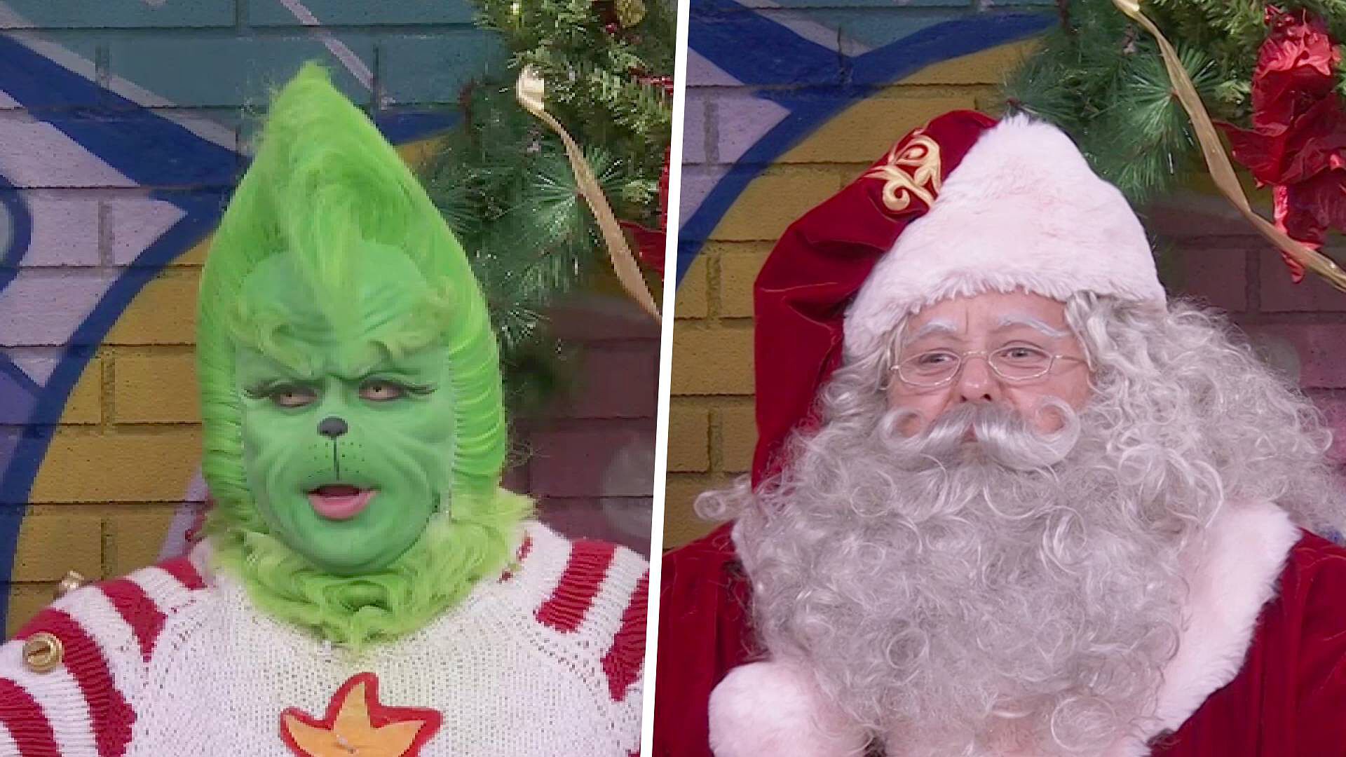 El Grinch y Santa Claus llevan al extremo su rivalidad en Los Vecinos ...