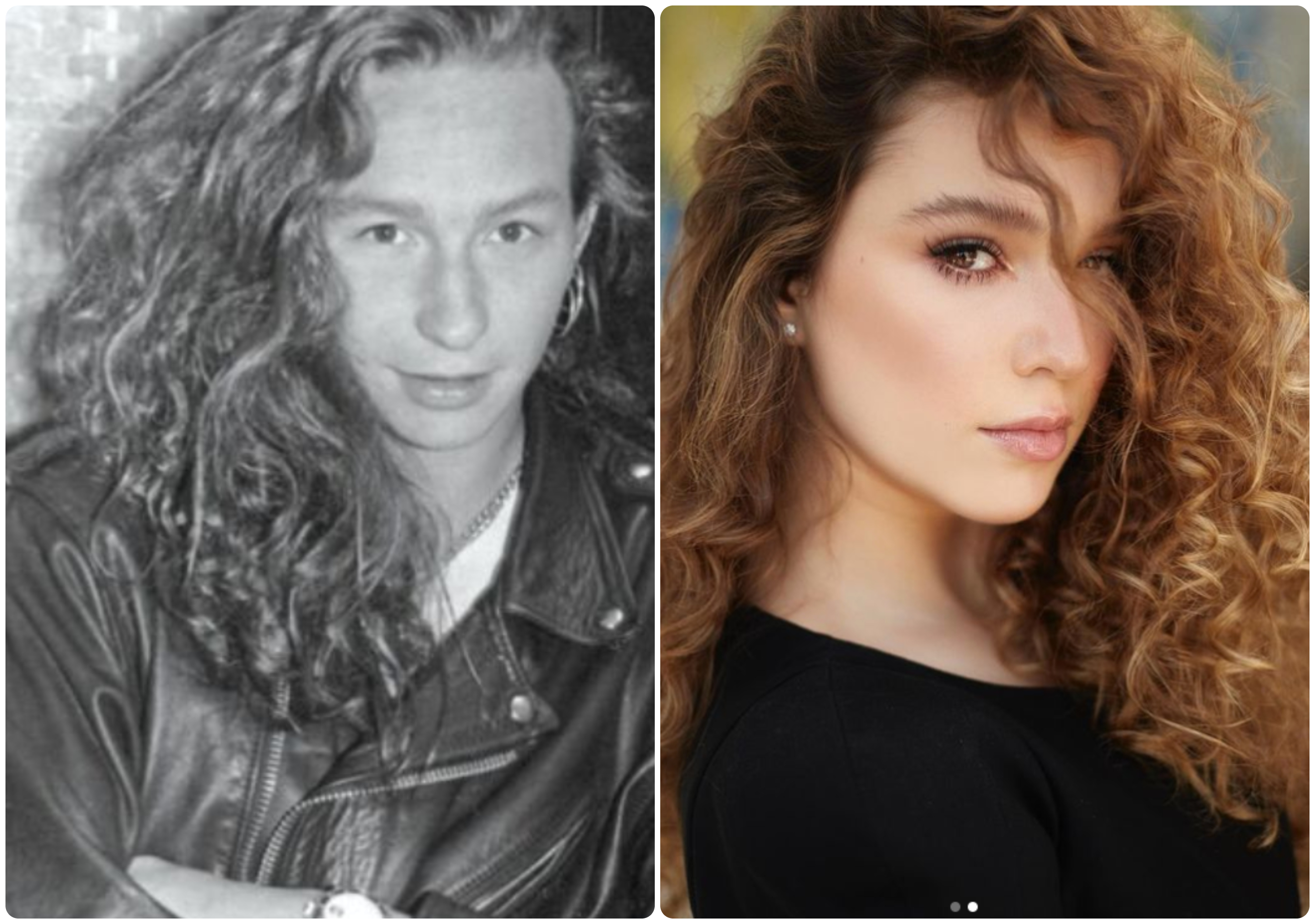 Erik Rubín: sus fotos en los 90 que prueban que Mía heredó su rizada ...