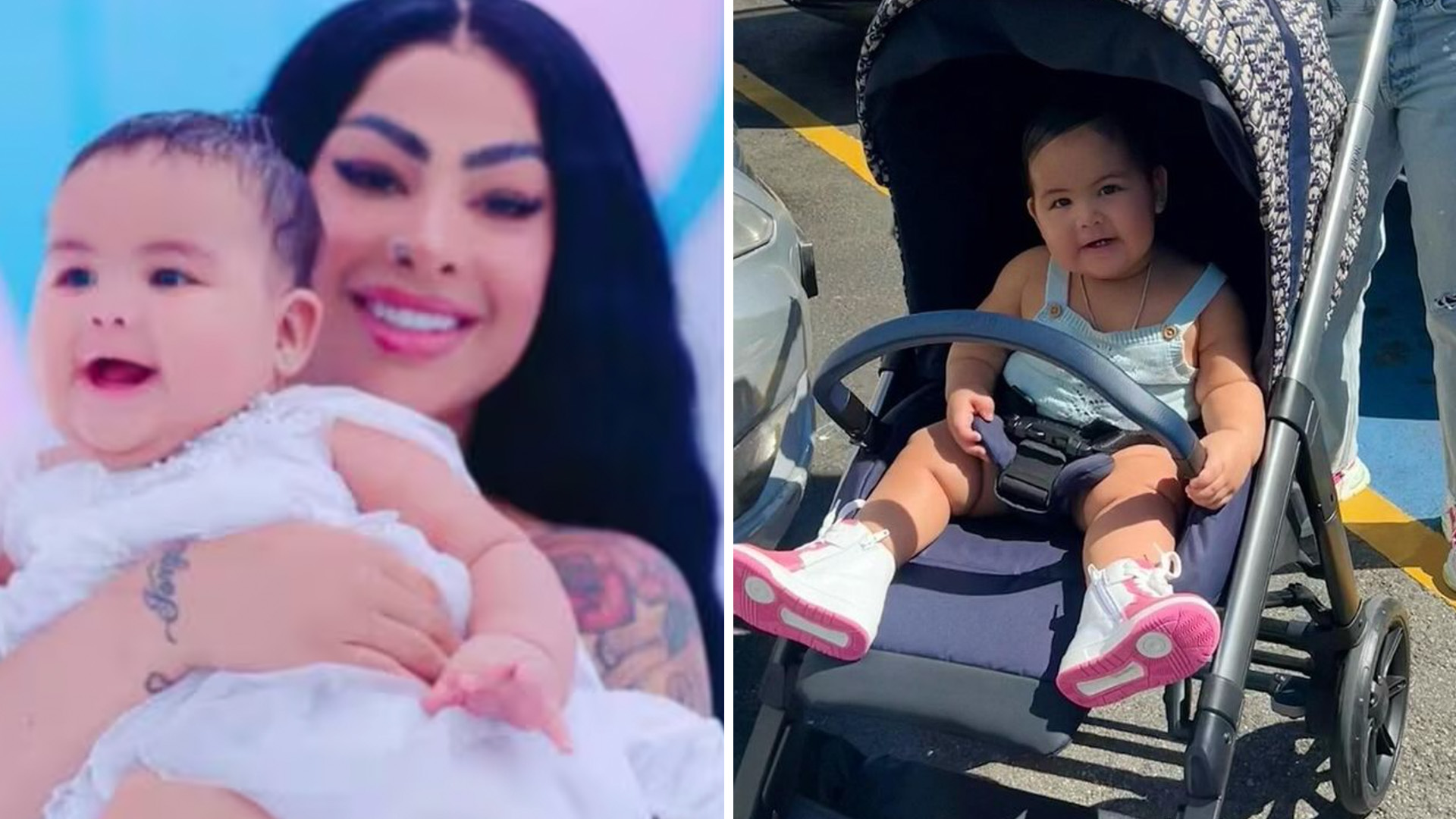 Yailin sale a pasear con su hija Cattleya y la lleva en una lujosa ...