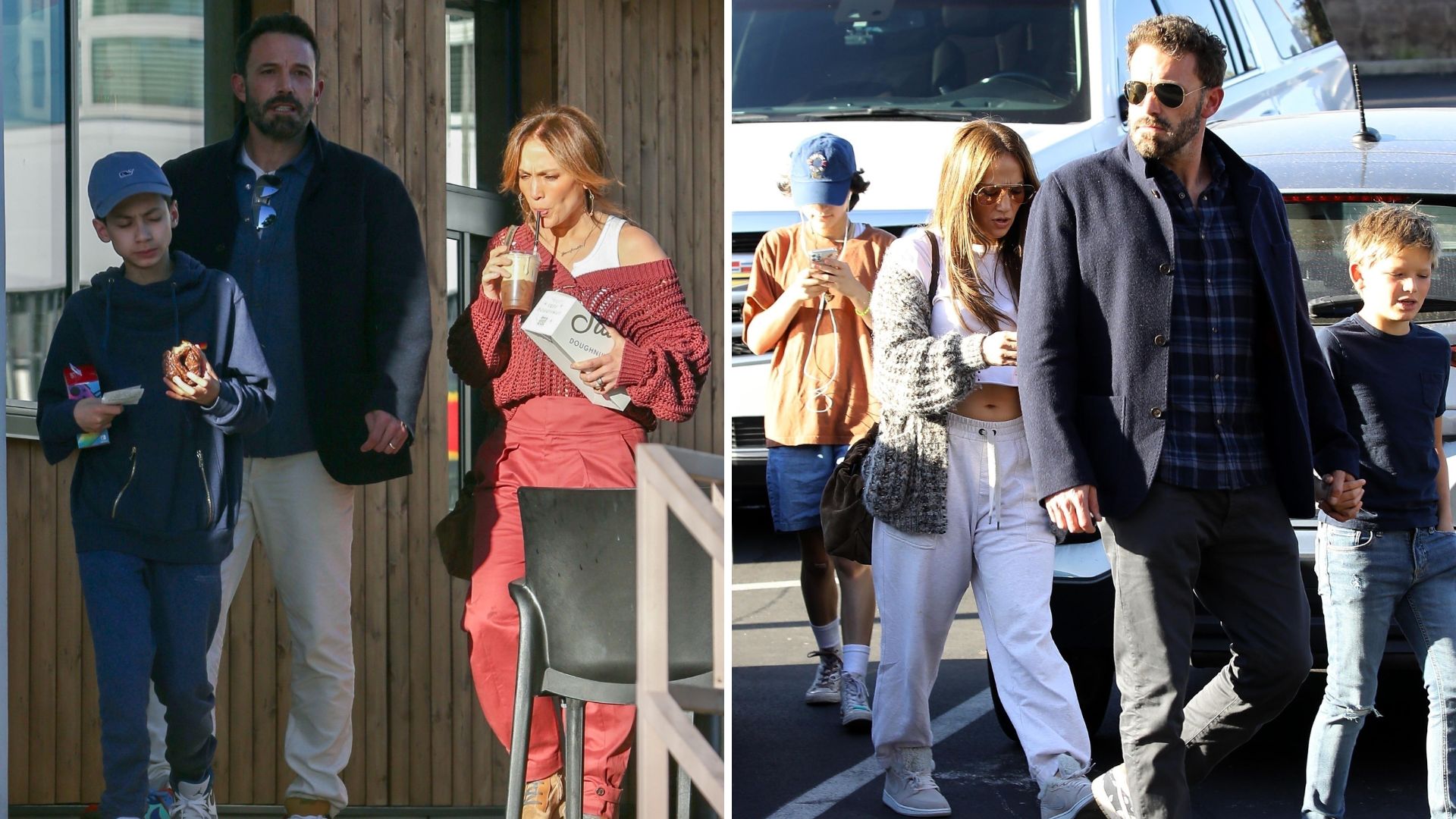 JLo y Ben Affleck no pierden tiempo y van de compras con sus hijos ...