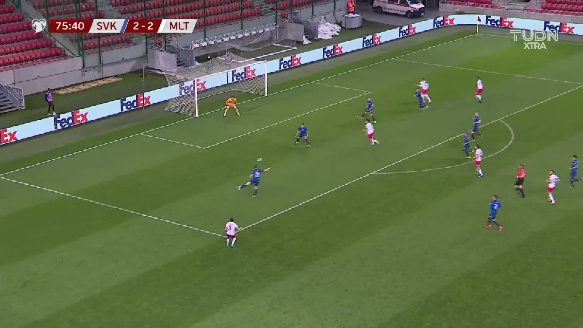 ¡TIRO ATAJADO! disparo por Jake Grech. | Deportes UEFA Mundial ...