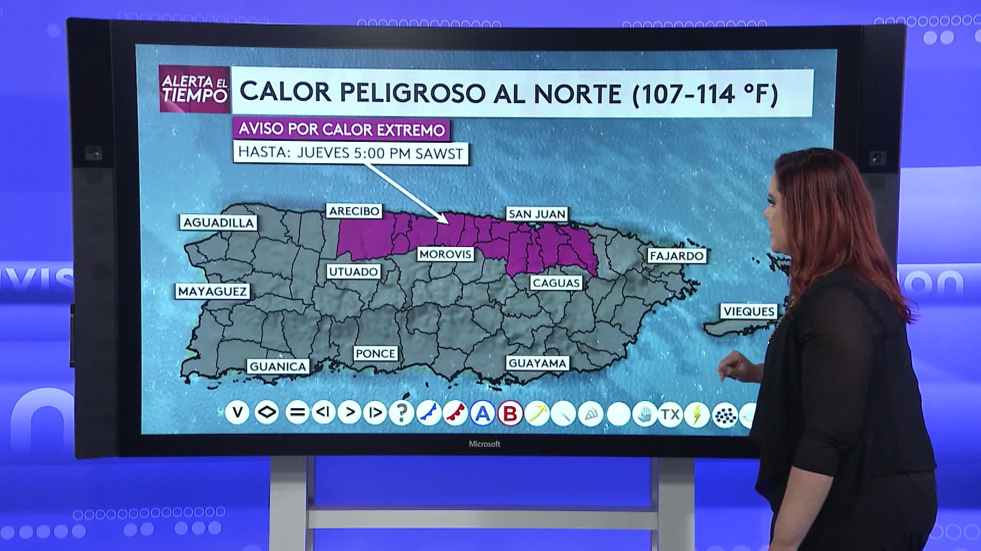 Jueves con aviso de calor extremo para las costas de Puerto Rico ...