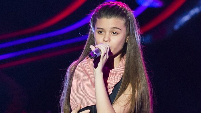 Corina Acosta interpretó "Wrecking Ball" | Shows La Voz Kids | Las ...