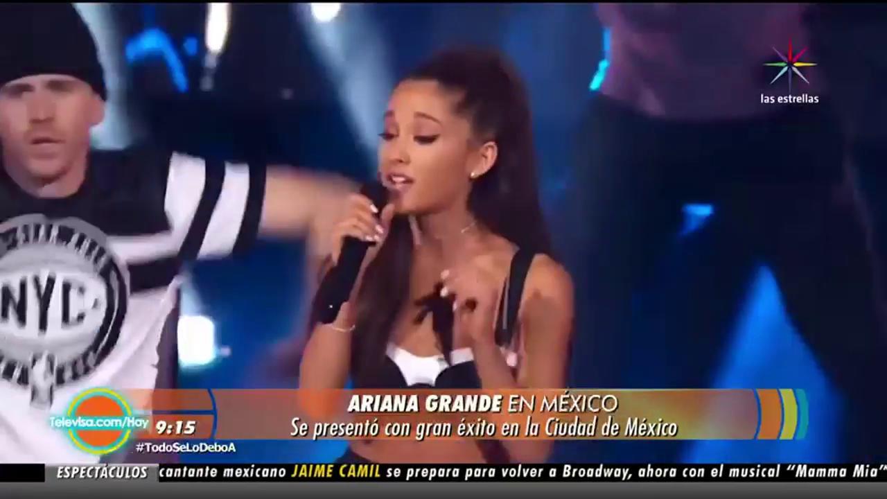 Ariana Grande se presentó en México con gran éxito | Shows Hoy | Las ...