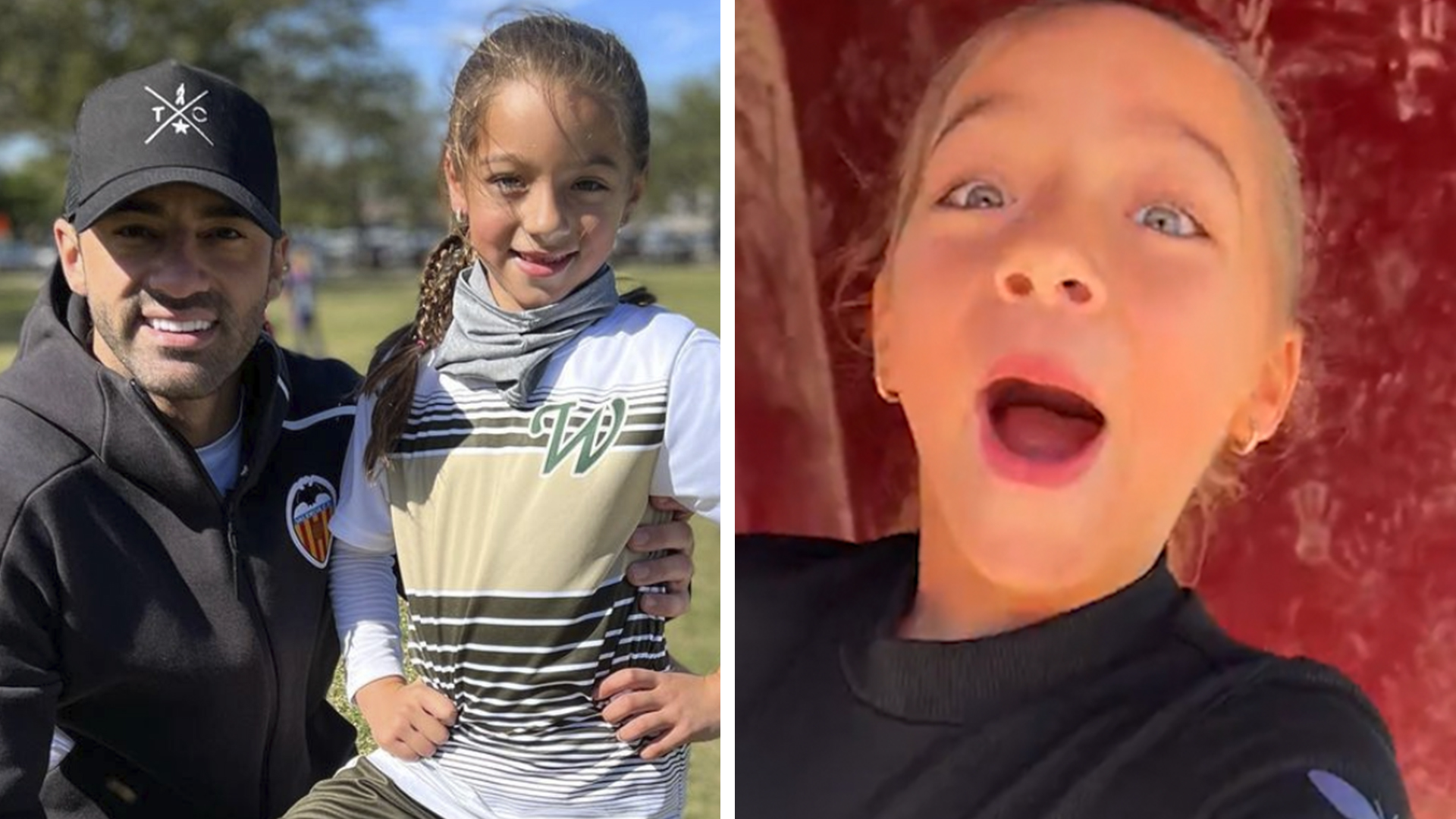 Toni Costa y Alaïa disfrutan de un peculiar parque en Valencia ...