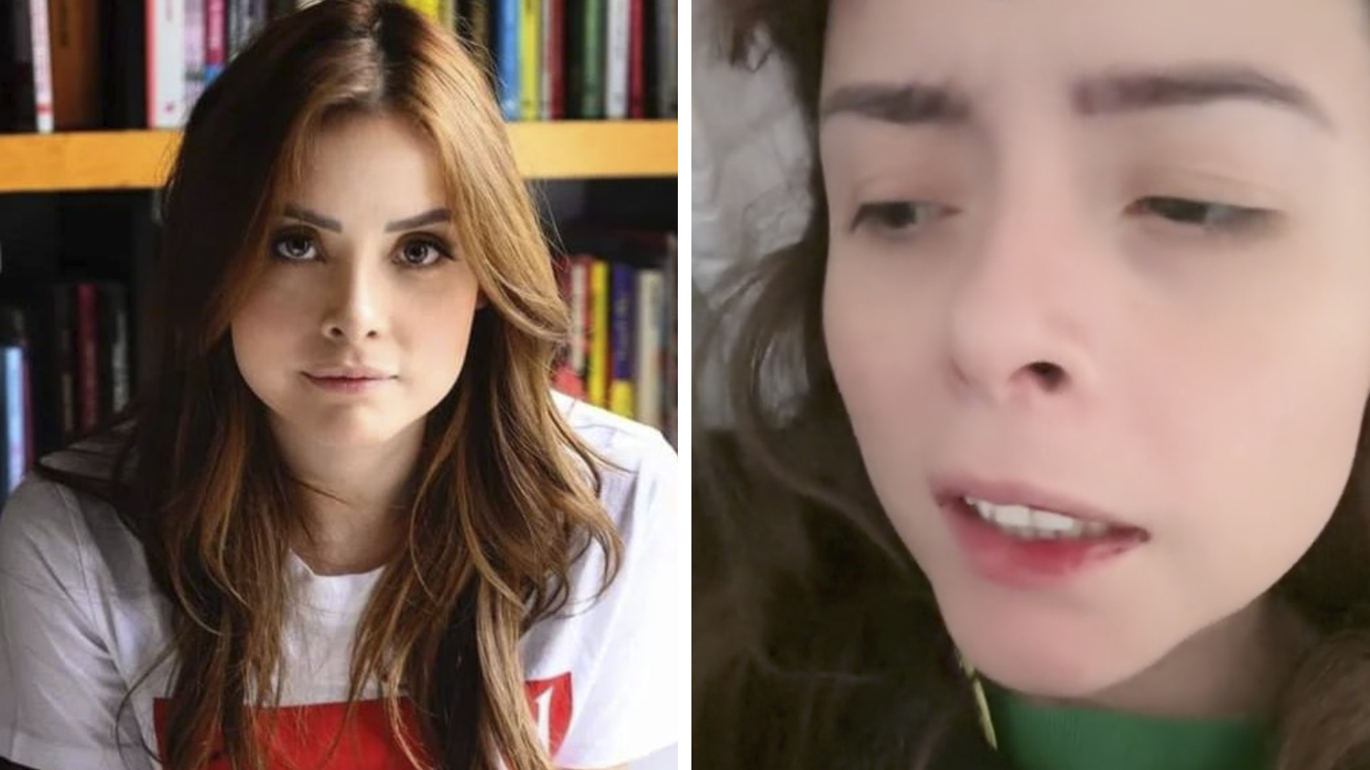 La grafóloga y 'youtuber' Maryfer Centeno sufrió una aparatosa caída y ...
