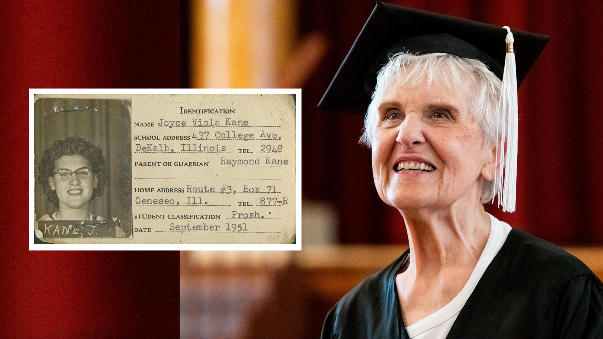 Abuela de 90 años se gradúa de la Universidad Northern Illinois | Video ...