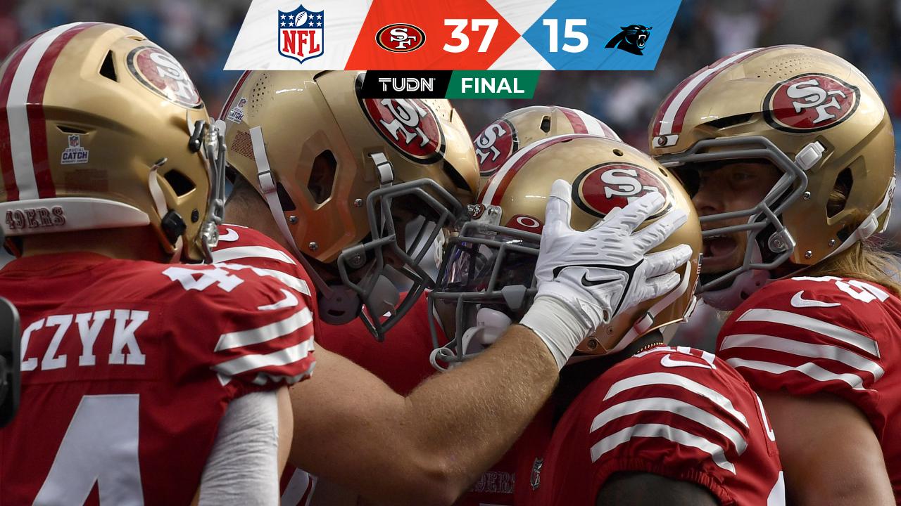 San Francisco 49ers aplasta a Carolina Panthers y consigue su primera ...