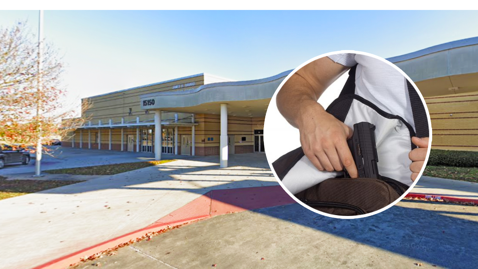 Alyssa Monique Serna deja un arma cargada en Havard Elementary School de Galena Park y la ...