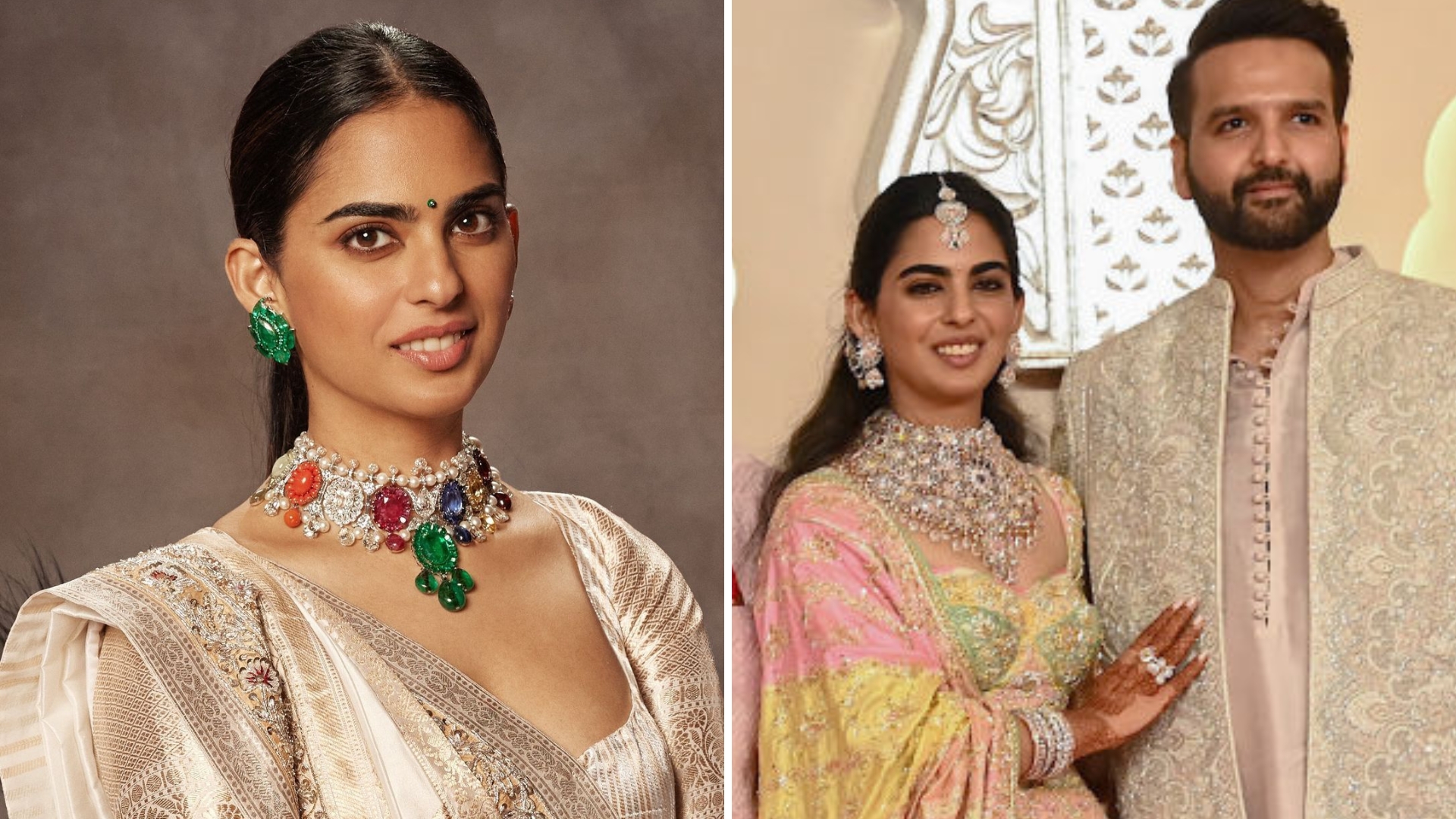 Boda Anant Ambani y Radhika Merchant: la hermana del novio usó un ...