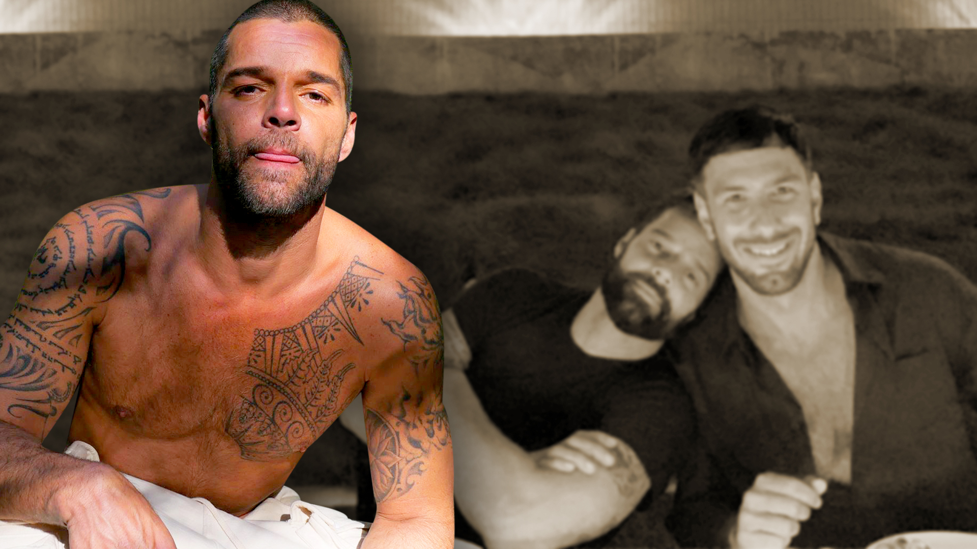 Con fotos, el esposo de Ricky Martin lo hizo comprender “el plan divino” detrás de la pandemia ...