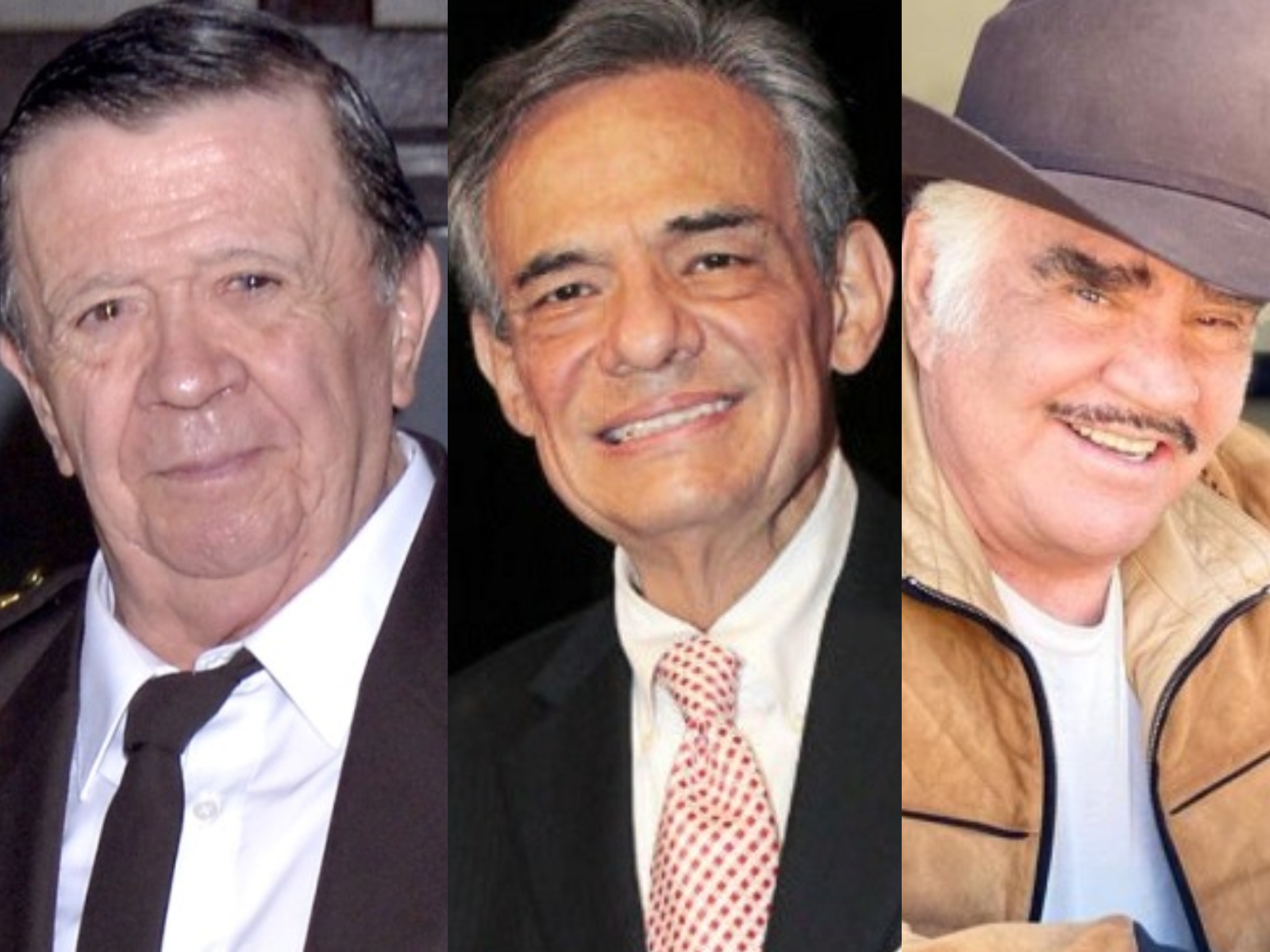 A José José, Chabelo y Vicente Fernández los une el cumpleaños, el ...