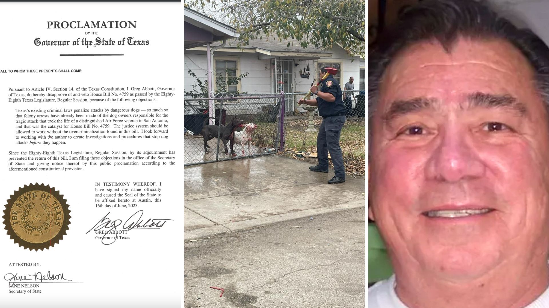 El Gobernador de Texas vetó la iniciativa 4759, o Ley Ramón Nájera, que ...