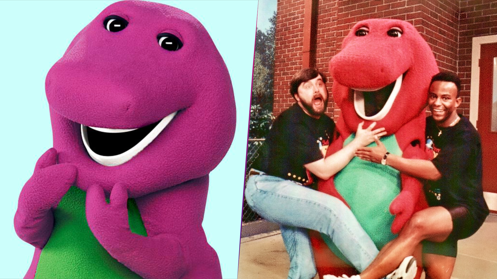 La historia del hombre dentro del traje de Barney: consiguió el papel ...