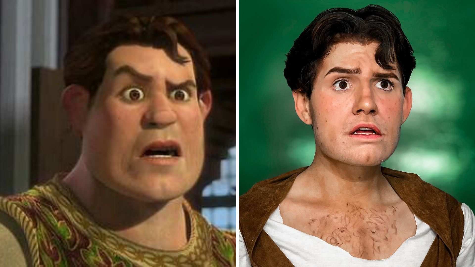 Video: Este joven es idéntico a ‘Shrek’ en su versión humana | Shows ...