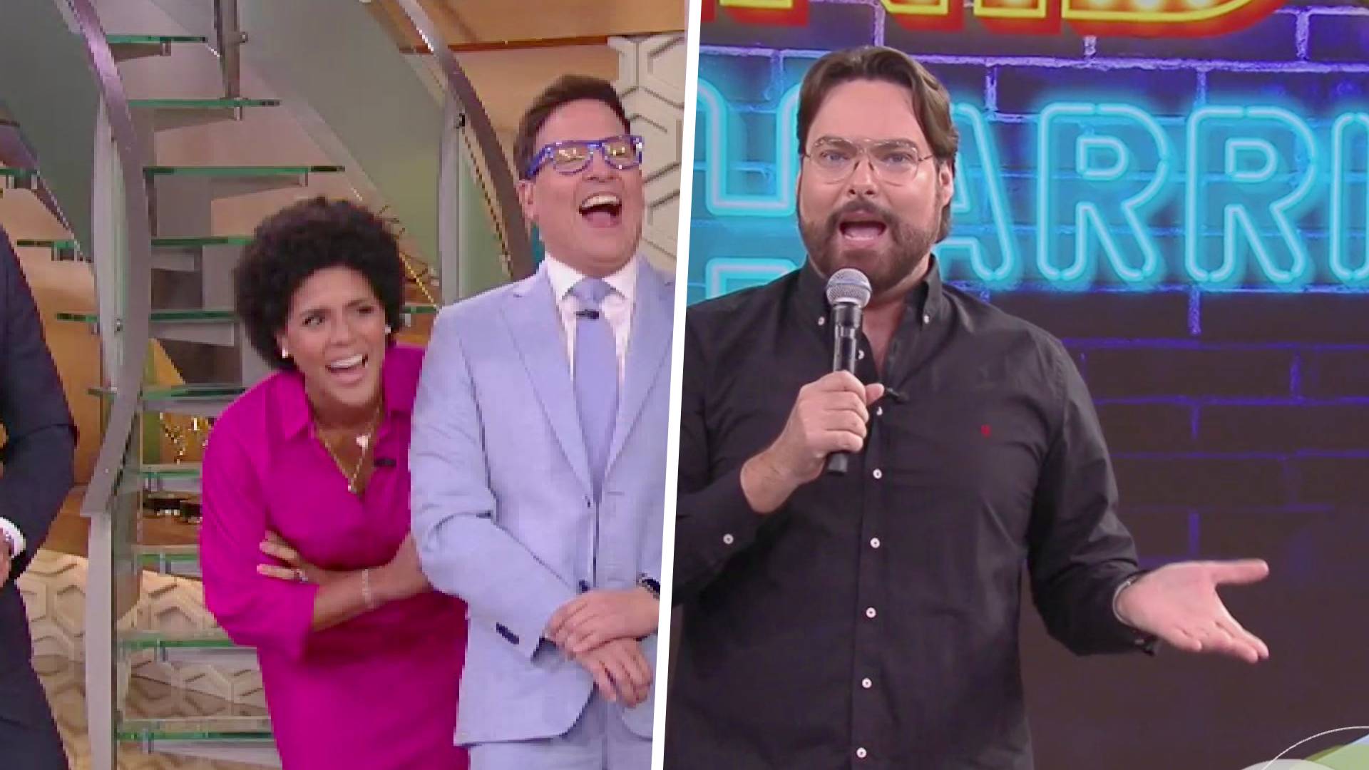 George Harris nos dio una probada de su show de comedia: Francisca y ...