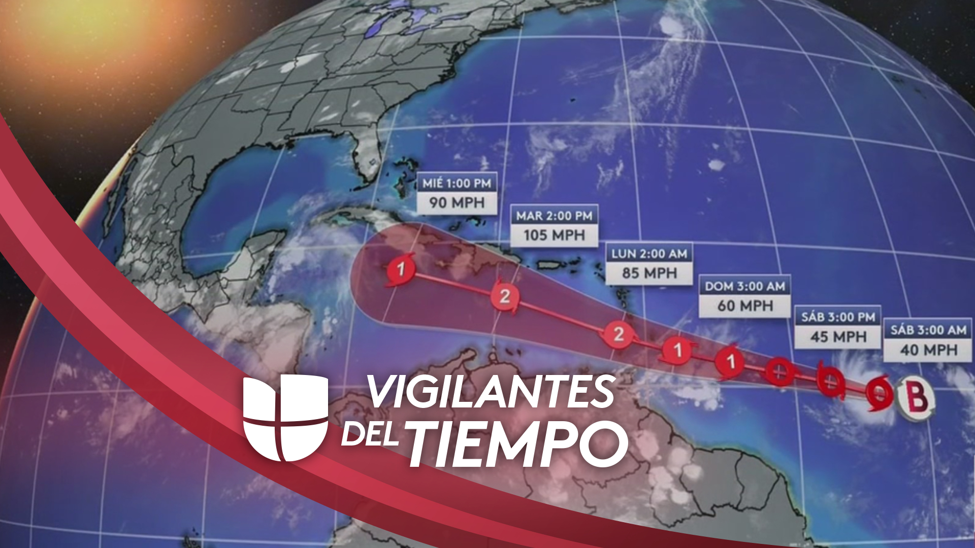 Beryl se convierte en tormenta tropical y se mueve hacia el oeste: este ...