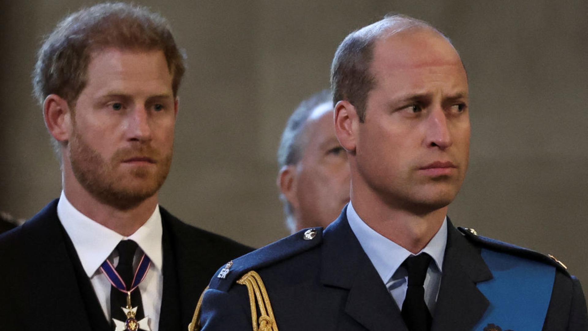 William y Harry, dos príncipes unidos por el duelo tras la muerte de la reina Isabel II | Shows ...